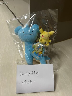 Pokemon Lapras Pikachu Toy Doll Korean Exclusive Ditto metamong Promo ...