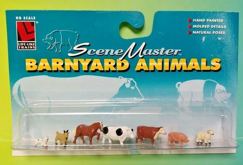 NEW Sealed SceneMaster HO Scale Figure Sets - Barnyard Animals RM515681 ...