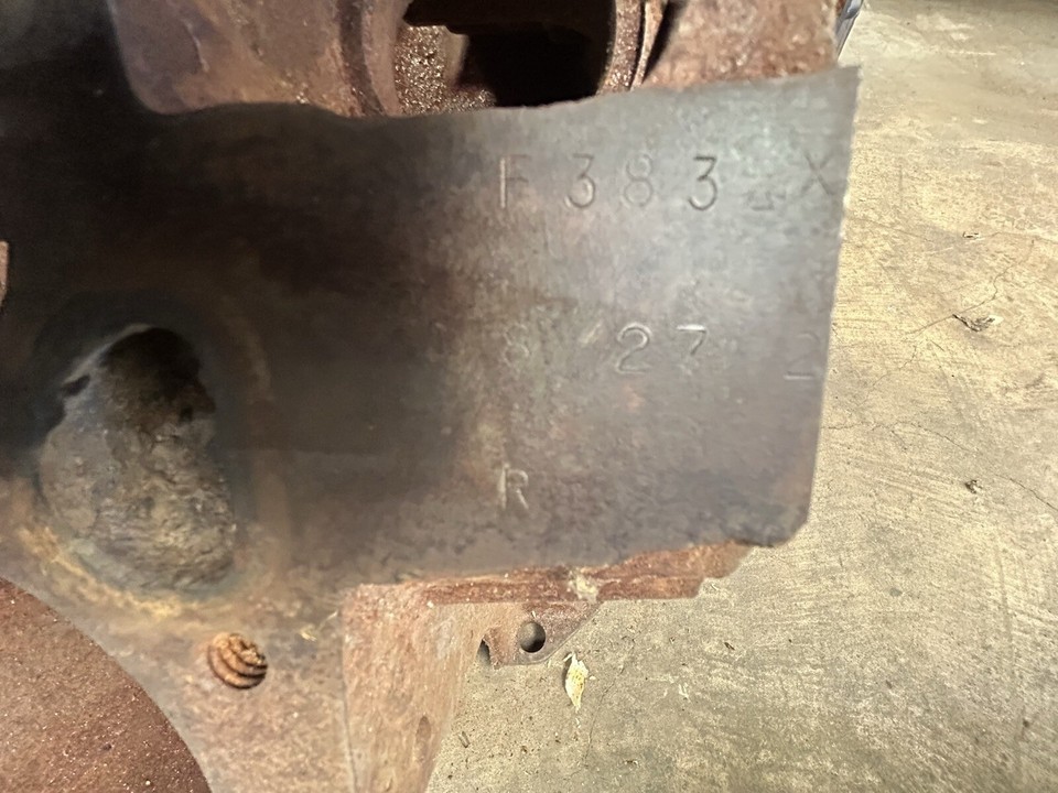 Mopar 1970 383 Engine Block 2468130-8 .20 Over 4.270 Bore 8-14-69 F383 ...