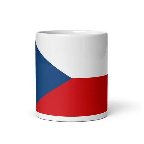 Flag of Czech Republic coffee mug, Czech mug with Czech flag | eBay
