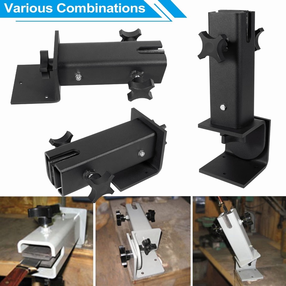 Swiveling Multi-Mount Knife Making Vise Work Bench Vise Tilts Rotates ...