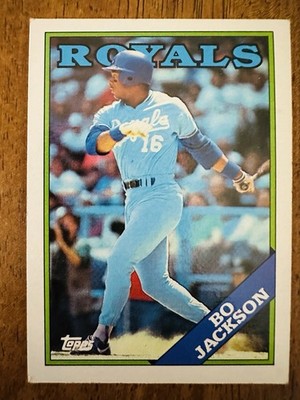 Ultra Rare Bo Jackson 1988 Topps #750 ERROR Card 6 Misprints ...