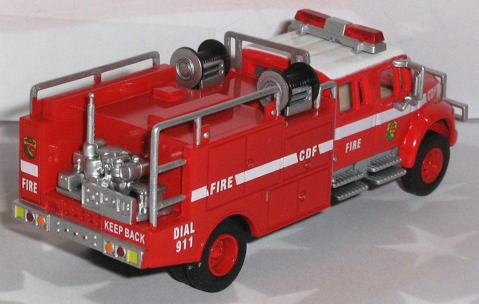 1/87 = BOLEY / CDF = CALIFORNIA DEPT. OF FORESTRY FIRE TRUCK Dually ...