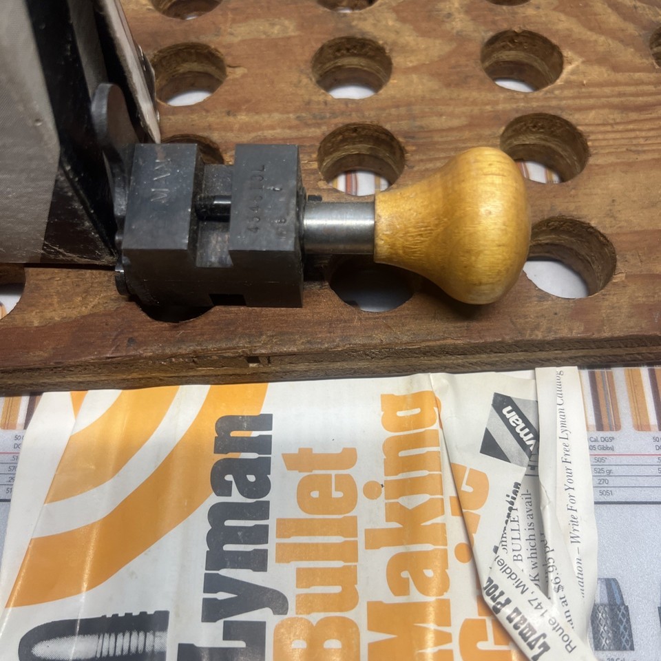 LYMAN BULLET MOLD # 454613 .45 CAL 265 Gr HOLLOW BASE BOX & GUIDE | eBay