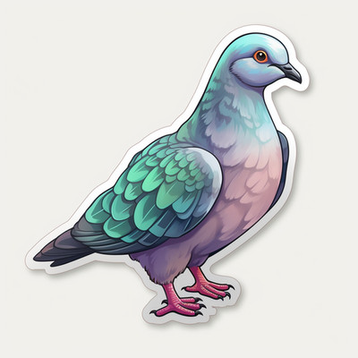 6X Car Sticker Dove Bird Sticker 9X9 cm | eBay Australia
