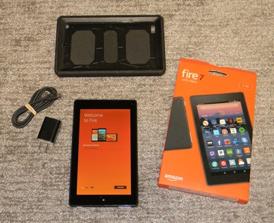 Fire 7 Tablet - 7" display, 8 GB - Black - (7th Generation) | eBay