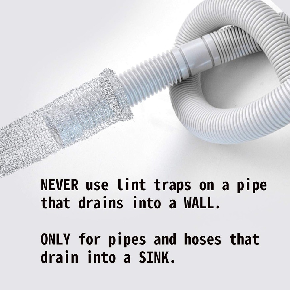 48 PCS Lint Traps Washing Machine Lint Trap Stainless Steel lint Snare ...