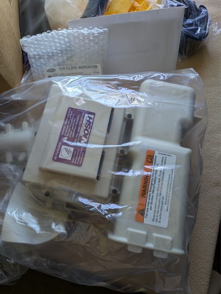 FORD 3M POWERED AIR PURIFYING RESPIRATOR (PAPR) New Open Box Read ...