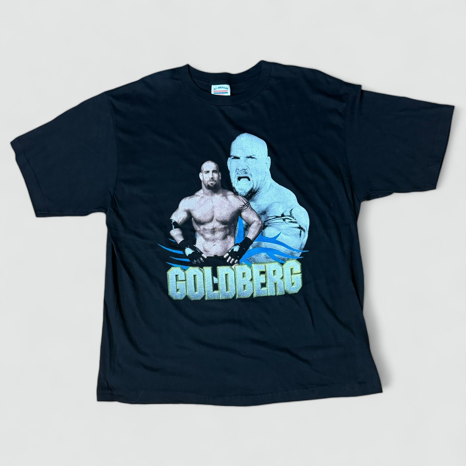 vintage Goldberg WCW Wrestling 1998 t shirt XL - Gem