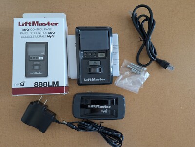 Liftmaster 882LMW Wall Button Control Panel + App Gate | eBay