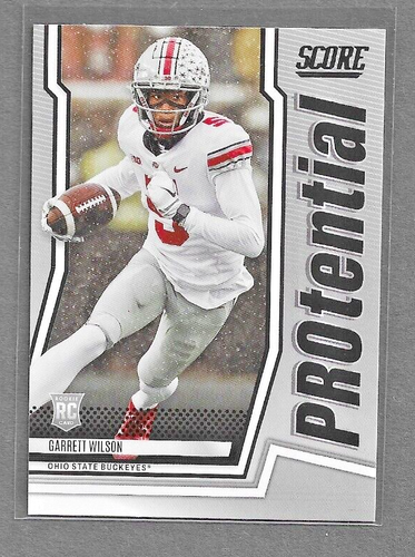 2022 Score Protential Garrett Wilson RC Rookie Card Ohio State Buckeyes #P-GW | eBay