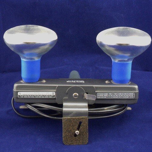 Vintage Smith-Victor 2 Bulb Movie Camera Indoor Photographic Light Bar ...