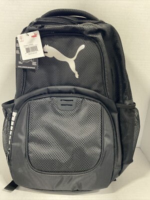 Puma Challenger Backpack Fully Padded 15” Laptop Pocket Black | eBay