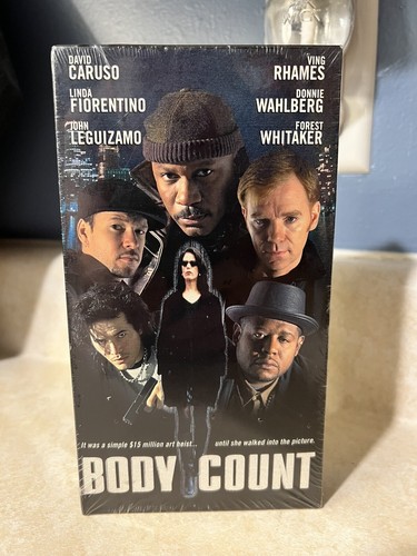 Rare PolyGram VHS Video Body Count Ving Rhames and David Caruso 1998 ...