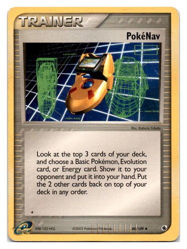 Pokenav #88/109 Ruby and Sapphire Pokemon tcg | eBay