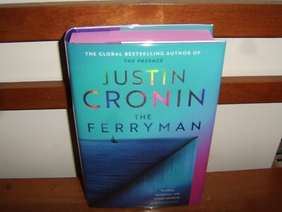 SIGNED-LIMITED THE FERRYMAN JUSTIN CRONIN NEW THILLER-HORROR SPRAYED ...