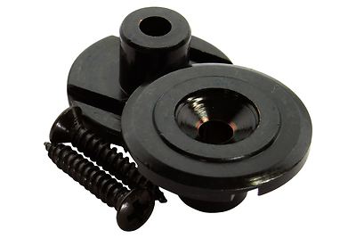 Round Bass Guitar String Retainer Tree - 2pk - Black | eBay