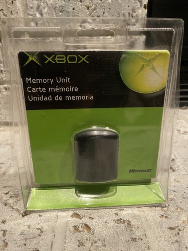 Original Xbox Memory Unit Brand New Factory Sealed Damaged package ...