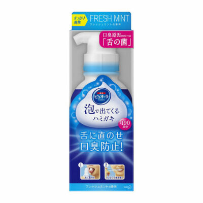 Kao Japan PureOra Foaming Liquid Toothpaste Fresh Mint 190ml | eBay