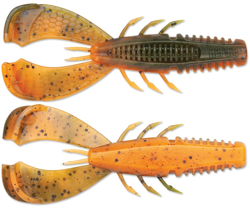 Rapala CrushCity CCCLC35 Cleanup Craw 3.5" NIP 7 Pack Pick Color Crush ...