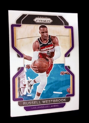 2021-22 PANINI PRIZM LOS ANGELES LAKERS RUSSELL WESTBROOK BASKETBALL ...