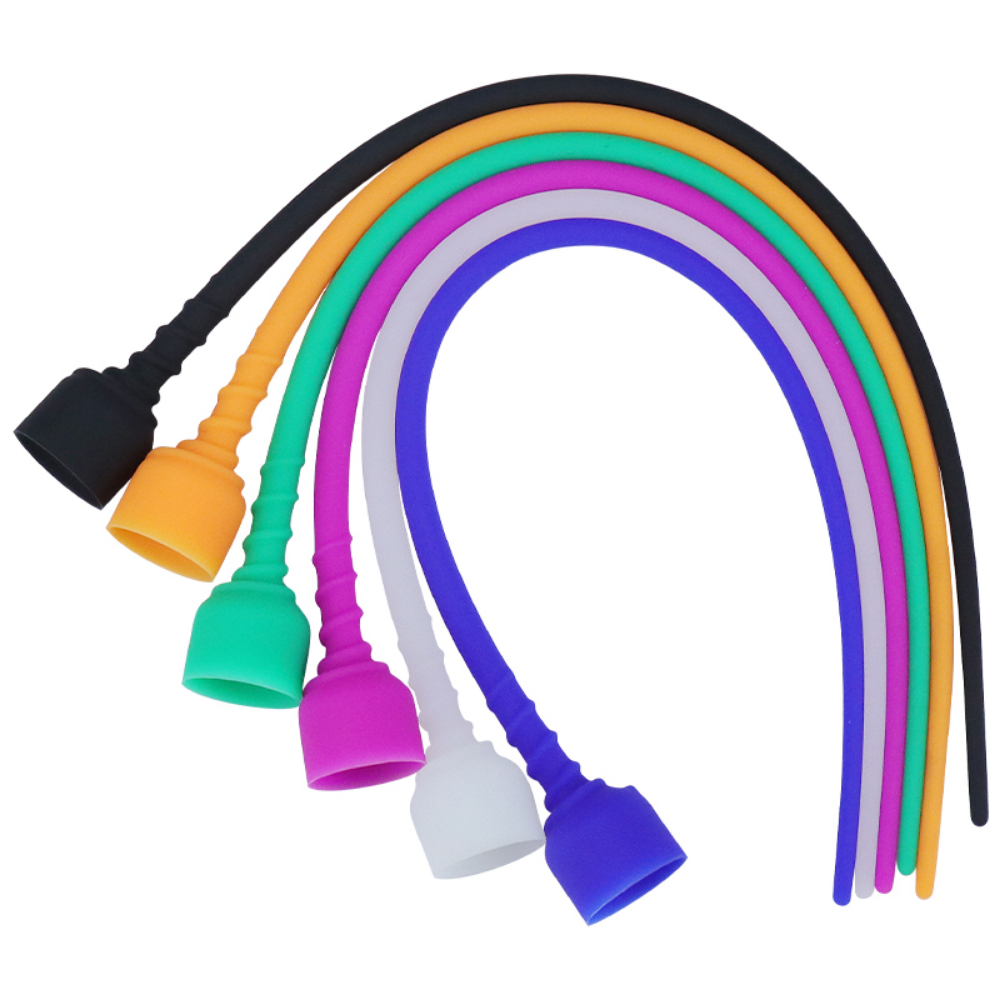 5 Color Silicone Urethral Urethra Penis Plug Dilator Urethral Rod ...