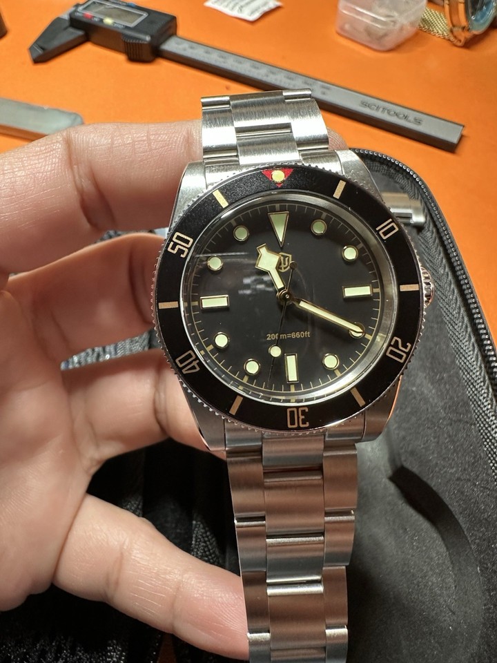 Watchdives WD7922 Quartz Watch Men VH31 37mm Vintage BB54 Homage | eBay