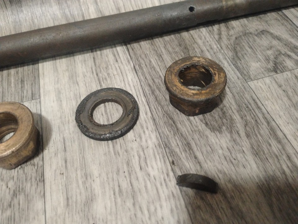 MTD SNOWBLOWER WHEEL AXLE AND BUSHINGS 738-0869 | eBay
