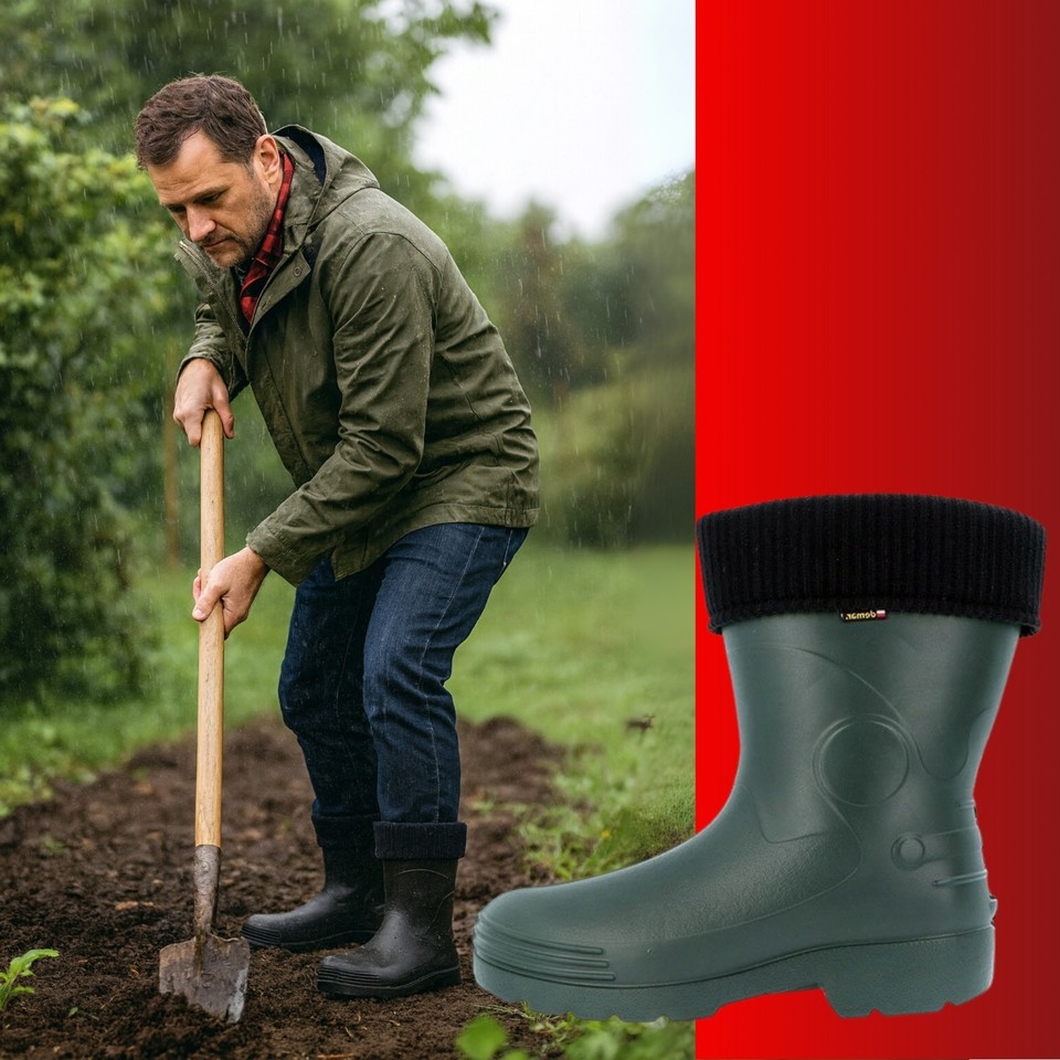 Demar FARMER EVA Wellington Boots Green | Lightweight, Waterproof ...
