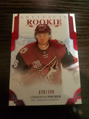 2017-18 Artifacts Ruby #173 Christian Fischer /399 RC | eBay