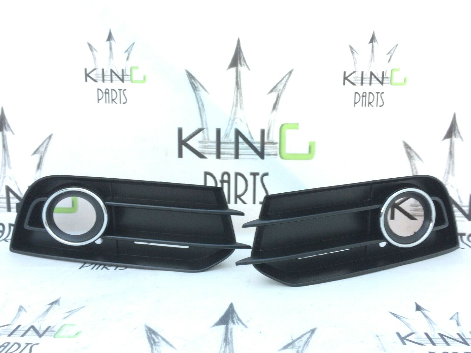 AUDI A1 8X 10-14 LOWER BUMPER FOG LIGHT GRILL LEFT & RIGHT 8X0807681A ...