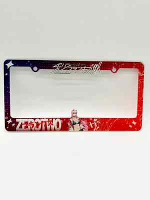 Darling in the Franxx Zero Two License Plate Frame 02 | eBay