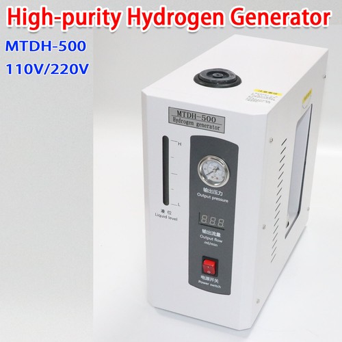 H2: 0-500ml/min High Purity Hydrogen Generator Gas Chromatograph 110V ...