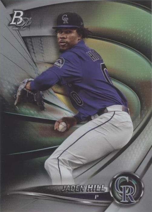 2022 Bowman Platinum - Top Prospects Jaden Hill #TOP-80 (RC) for sale online | eBay