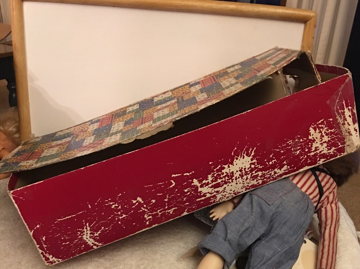 2 SUZANNE GIBSON KALICO KIDS TOBY AND MUFFIN IN BOX BOY AND GIRL DOLLS ...