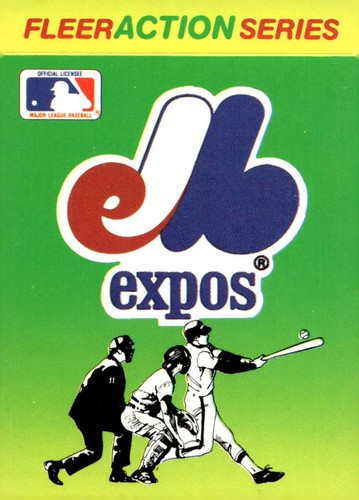 1990 Fleer #NNO Montreal Expos Action Series Team Stickers | eBay