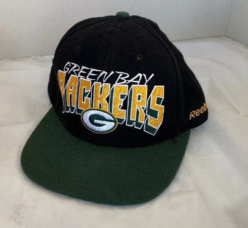 Green Bay Packers NFL Football adjustable Hat ~Reebok Team Apparel | eBay