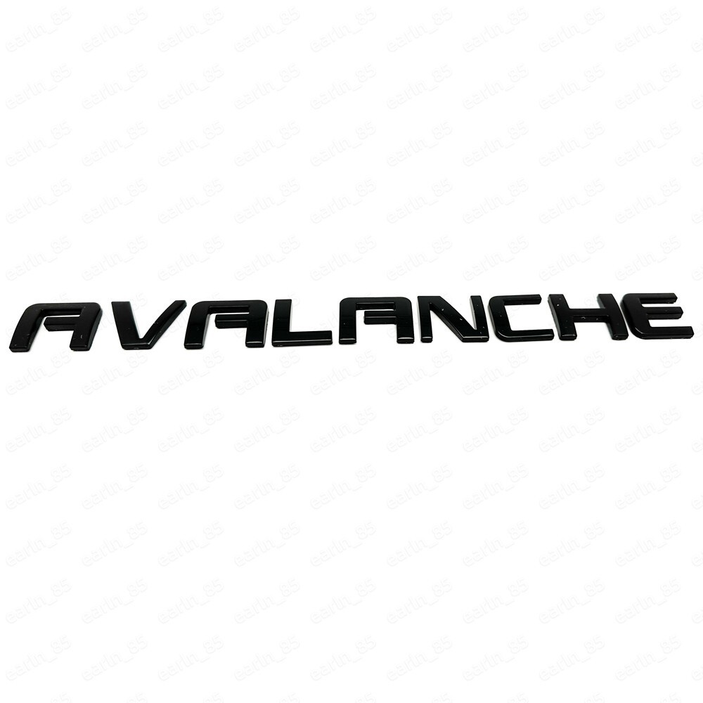 For Chevy Avalanche Door Tailgate Badge 3D Logo Emblem Truck OEM Gloss ...
