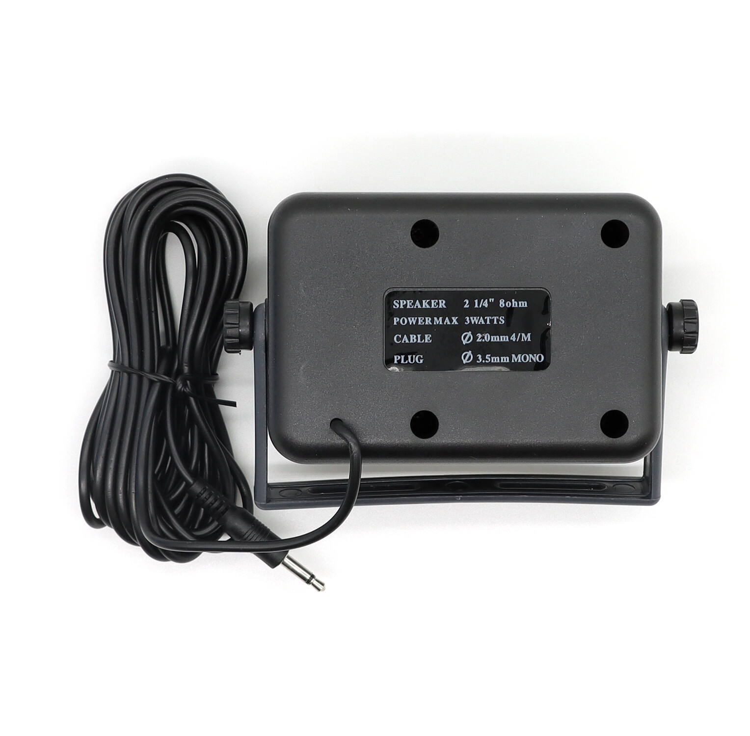 Mini External Speaker NSP-150 3.5mm For Kenwood Yaesu ICOM Car CB Two ...