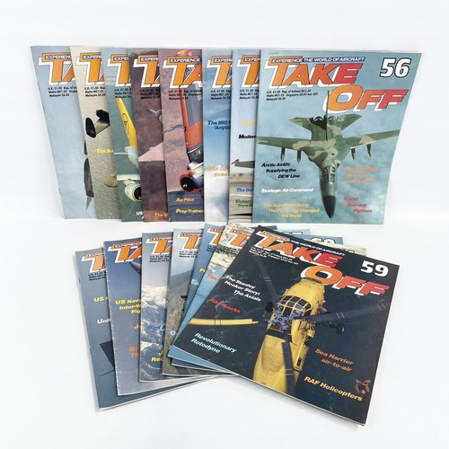 Take Off Aircraft Magazine Bundle x15 Non-Sequential Issues From #43-69 ...
