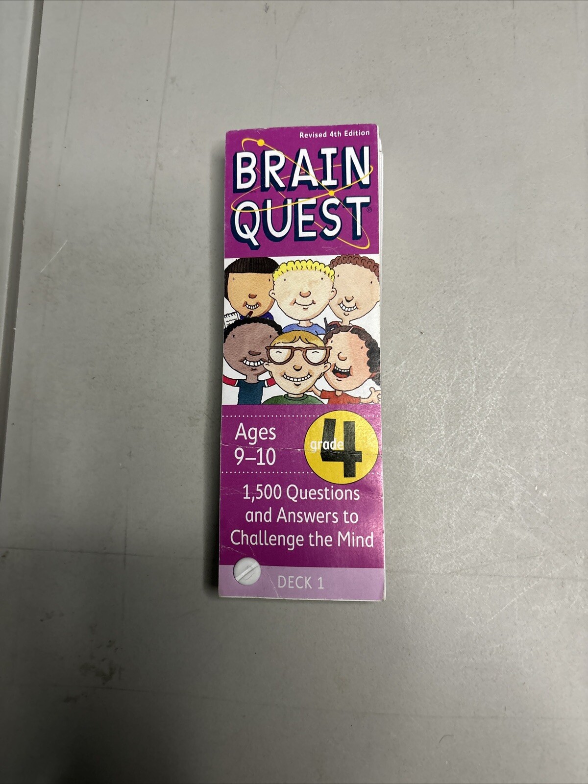 Brain Quest Grade 4 Ages 9-10 1,500 Question Cards New Sealed | eBay