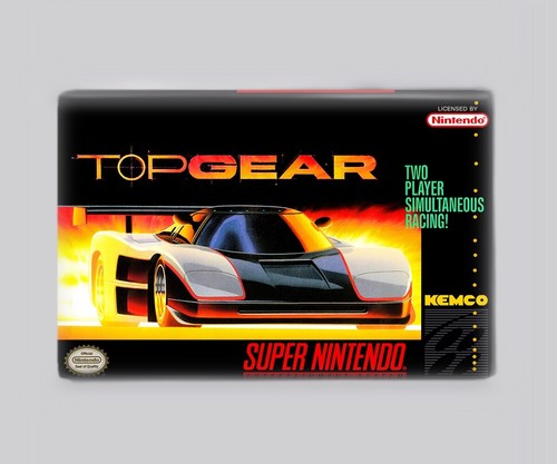 TOP GEAR / SNES - 2"x3" FRIDGE MAGNET (super nintendo | eBay