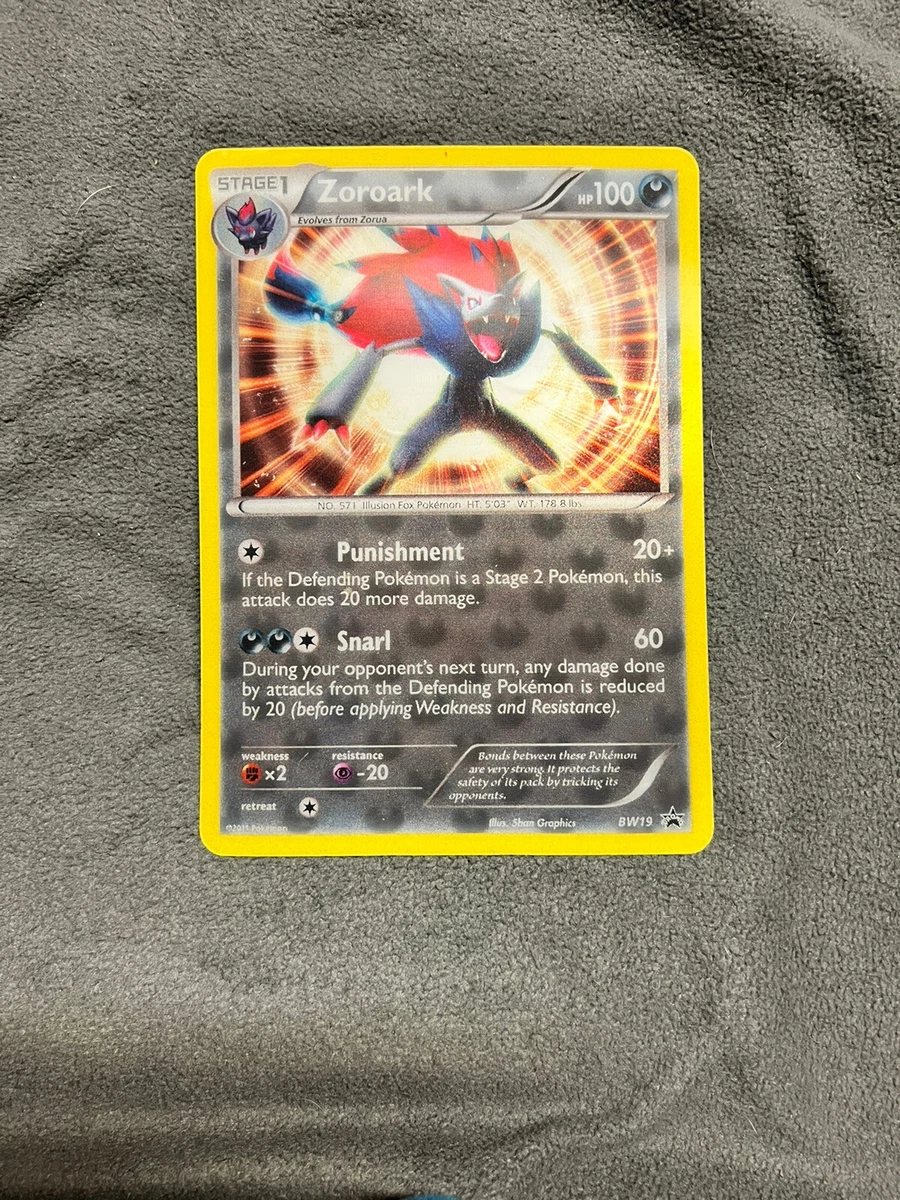 Pokemon Zoroark Card Ex