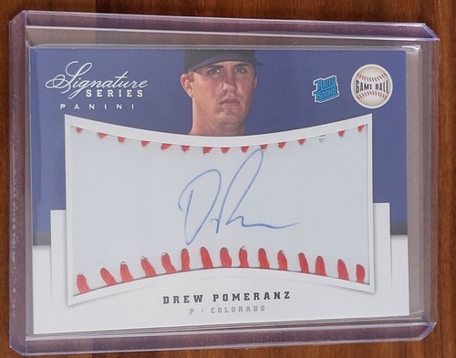 2012 Panini Signature Series - Rated Rookie Autograph Game Ball #114 ...