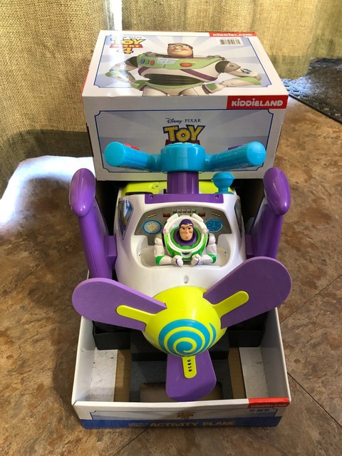 Kiddieland Disney Toy Story 4 Buzz Lightyear Battery Powered Ride on ...