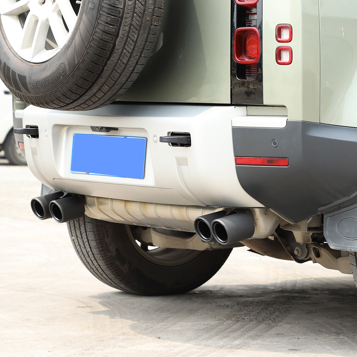 Rear Tail Exhaust Muffler Tip Pipes For Land Rover Defender 90 110 2020 ...