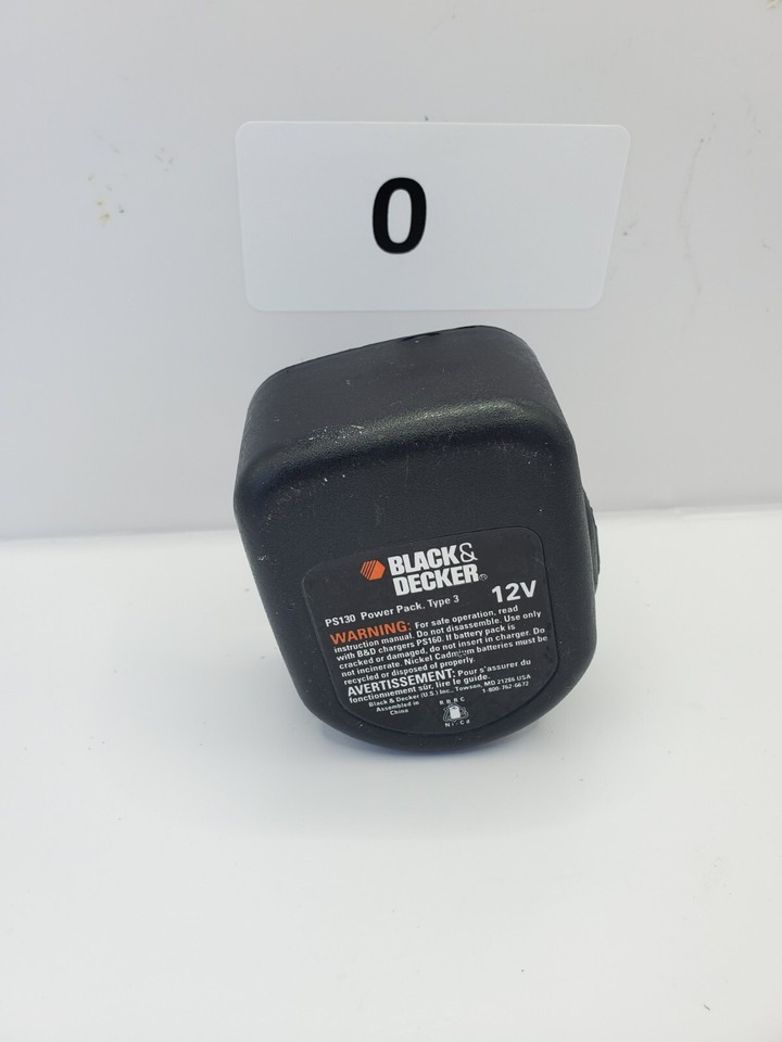 Black & Decker PS130 12V Battery Power Pack Type 3 OEM Genuine | eBay