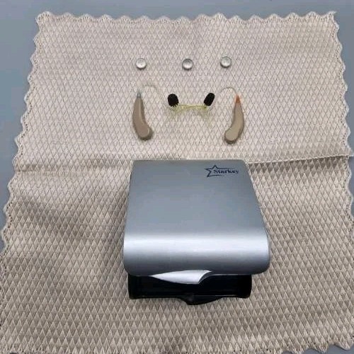 Starkey Hearing Aids Destiny 1200 OTE Both With Container | eBay