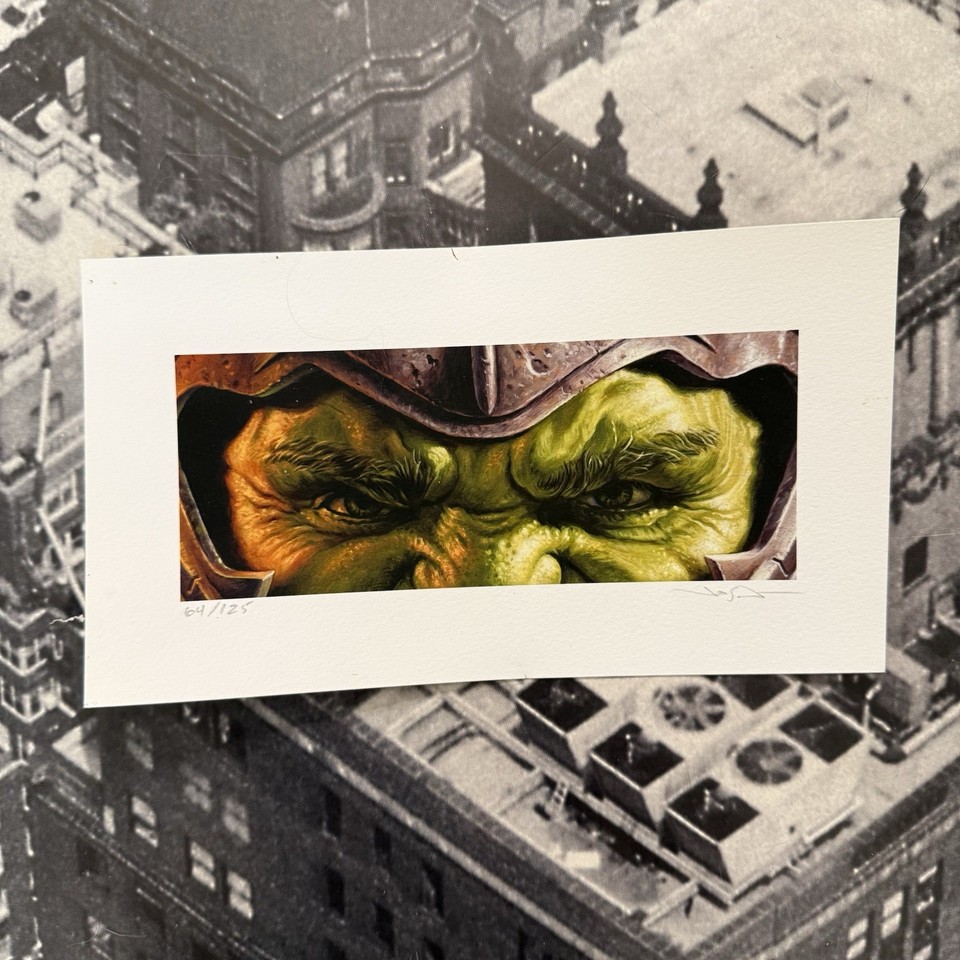 Jason Edmiston | Eyes Without A Face |Thor | Hulk | Ragnorak | S/N ...