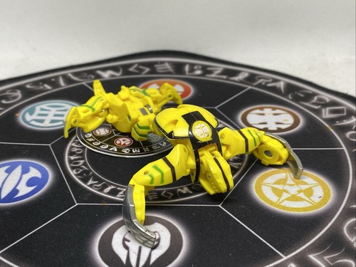 Bakugan BakuTech Subterra Acro Gezard Metal Cross & Card Japan Import ...